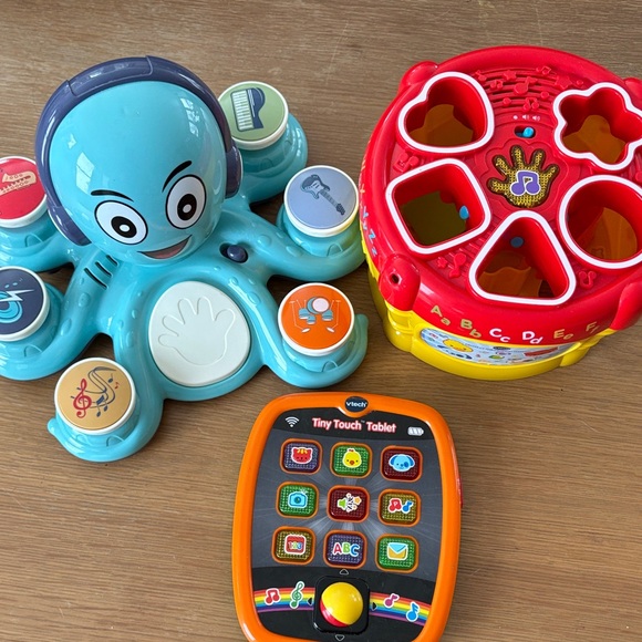 vtech | Toys | Interactive Octopus Toy With Tablet And Shape Sorter ...
